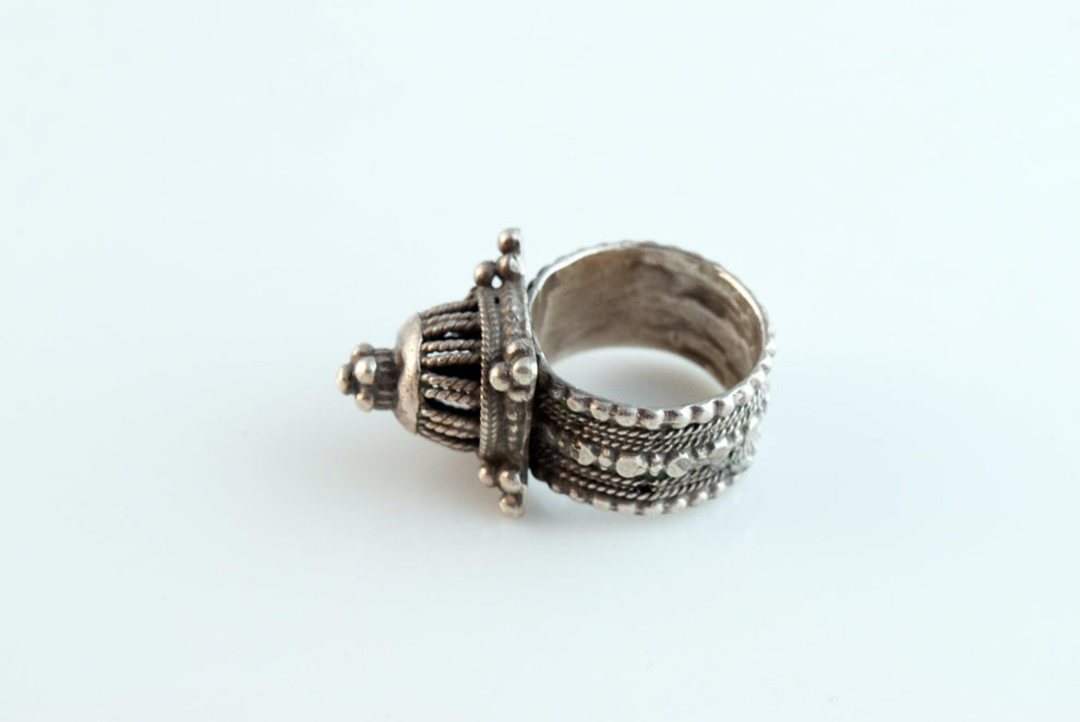 Rare Vintage Silver Omani Ring – Anteeka