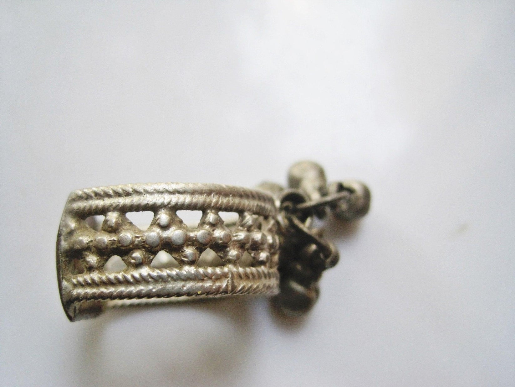 Vintage Indian Silver Toe Ring – Anteeka